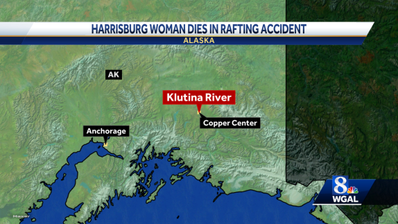South-Central Pennsylvania woman dies in rafting accident in Alaska
