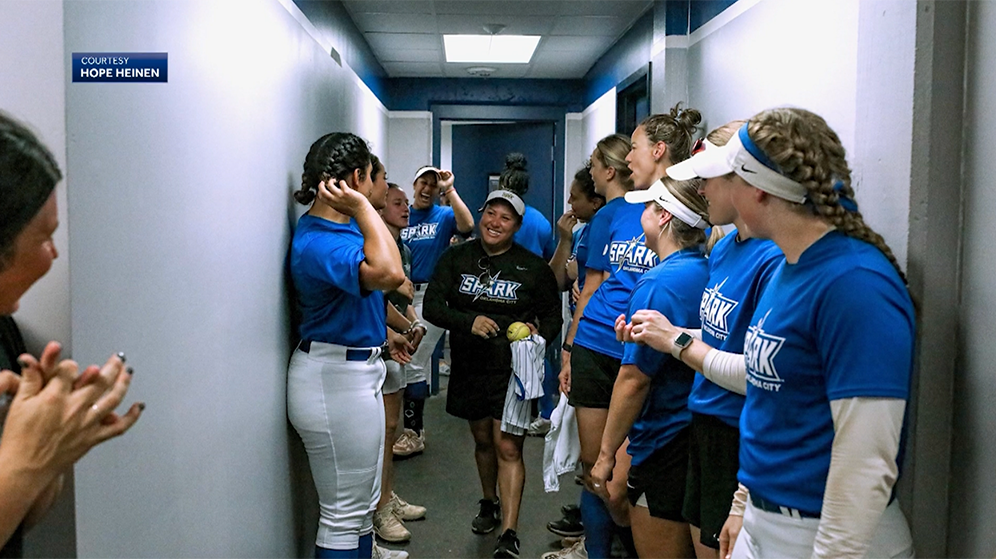 OKC Spark coach is only Hispanic woman to coach professional softball team
