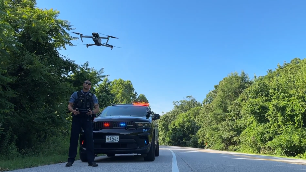 Drones help lead officers to track, arrest suspects