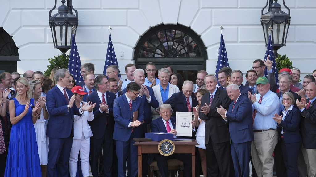 Trump signs 'big, beautiful bill' into law on Fourth of July
