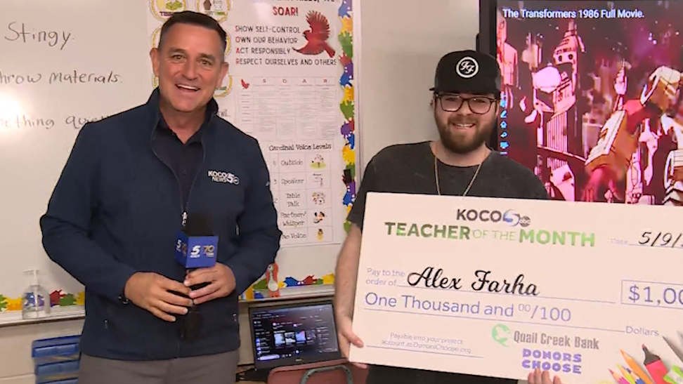 Southern Hills Elementary teacher named April Teacher of the Month