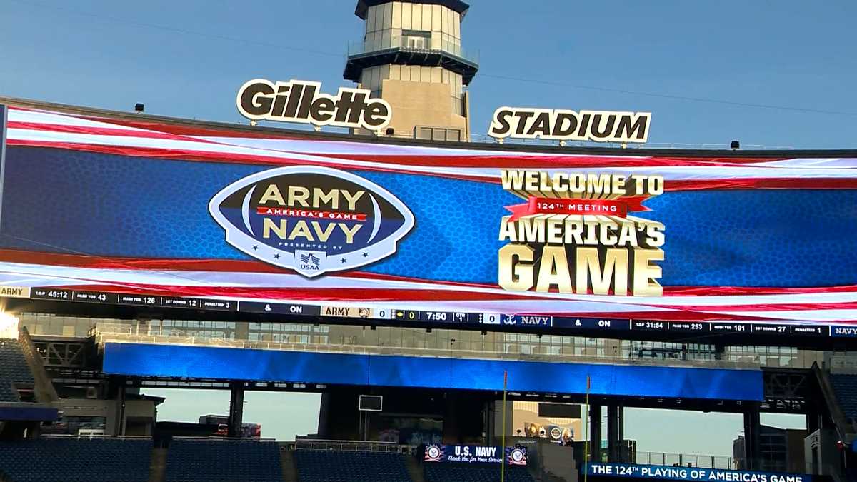 Army-Navy at Gillette Stadium marks first for New England