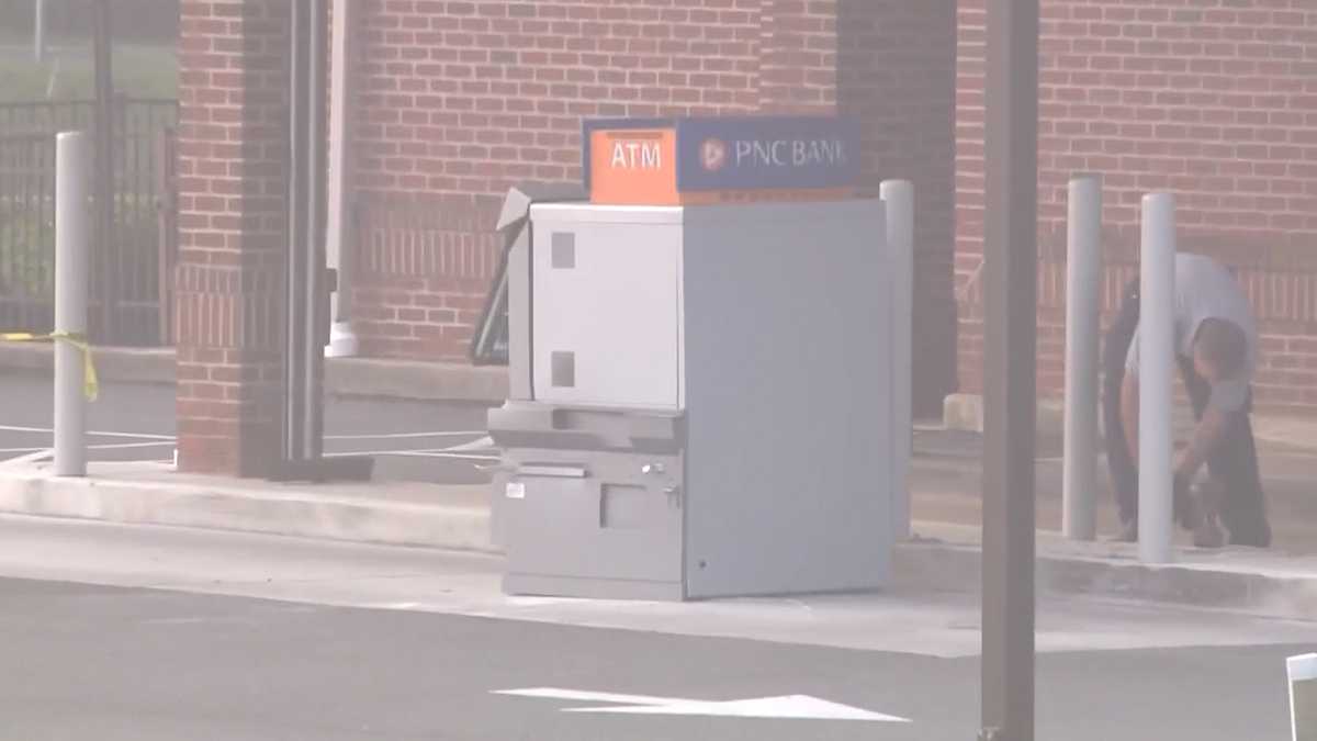 ATM ripped from bank wall in Lancaster County, Pa.