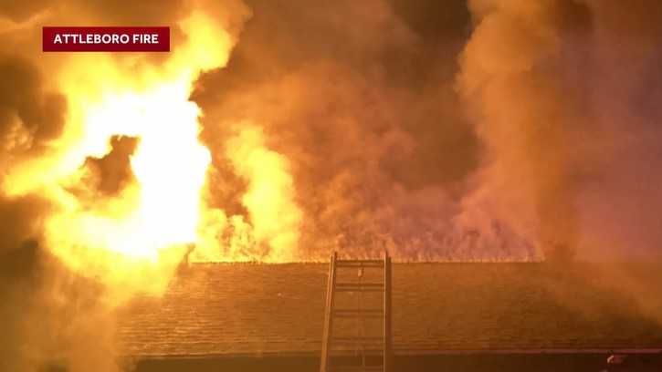 Overnight 2-alarm fire destroys Attleboro restaurant