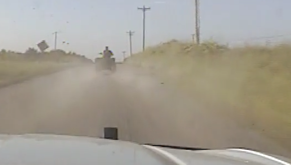 Watch: Handcuffed escapee driving stolen ATV leads officers on chase in ...