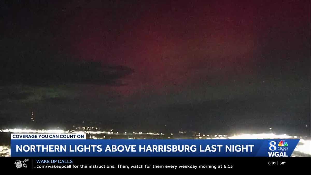 Northern Lights PA: Aurora Visible in South-Central Pennsylvania - News ...