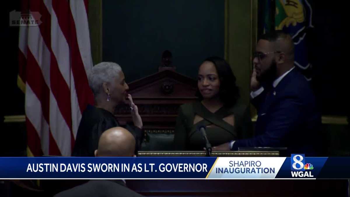 Pa. swears in state's first African American lieutenant governor