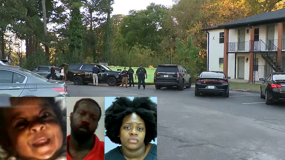 Parents arrested in Georgia after missing baby found dead