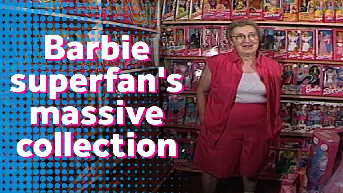 Barbie superfan from Iowa proves you're never too old to play with toys