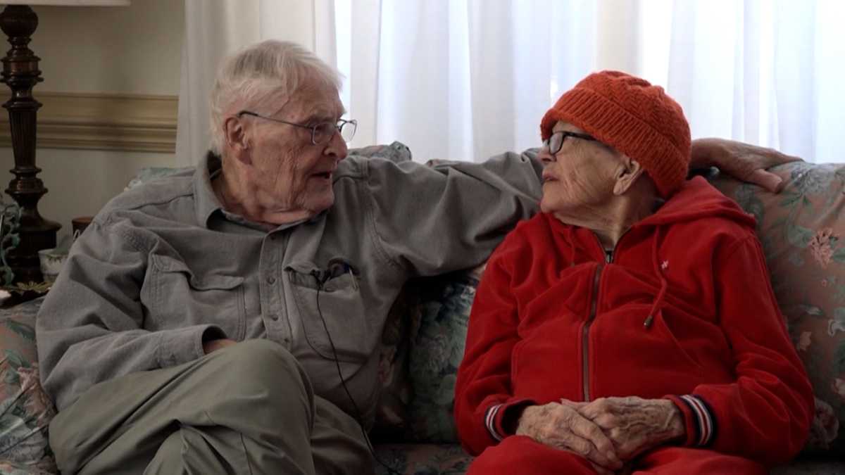 VIDEO: Centenarian couple celebrates 78th anniversary