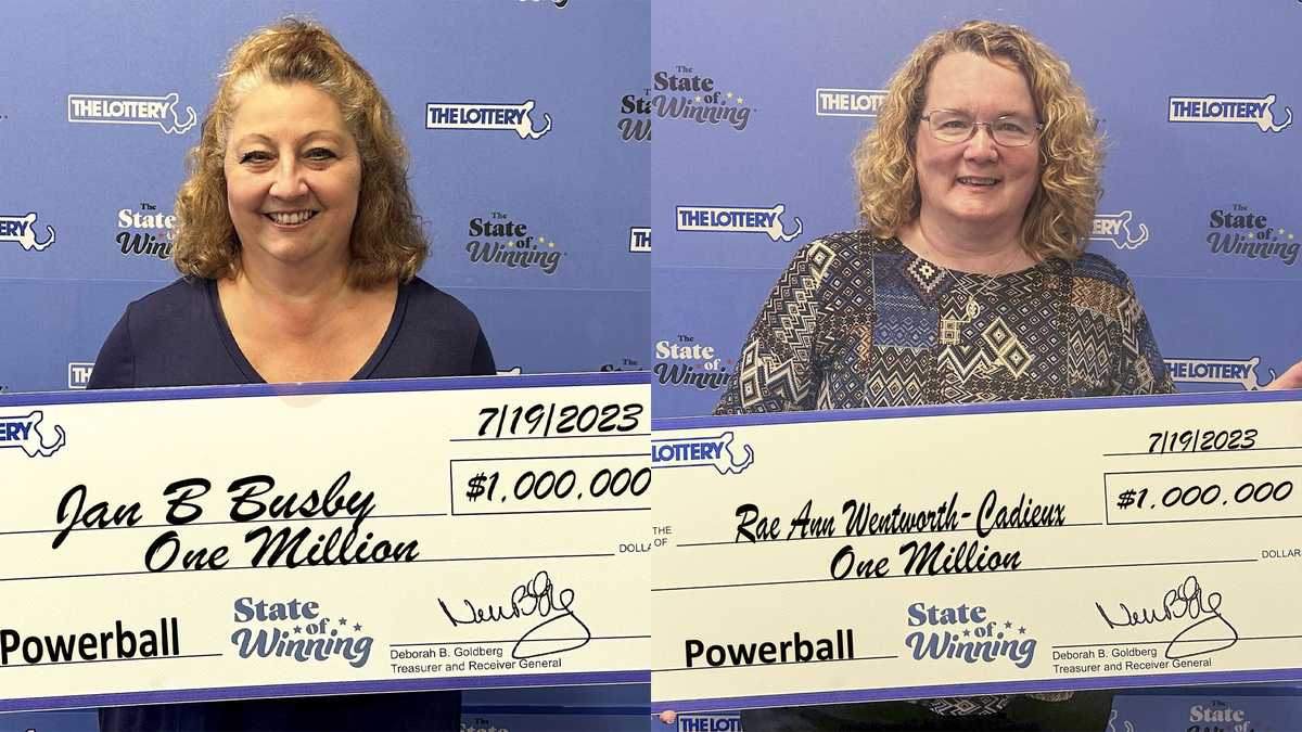 2 of 3 who won $1 million on Powerball in Mass. claim prizes