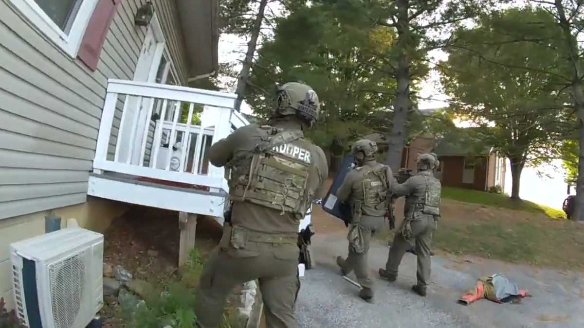 Bodycam video released in state police shooting