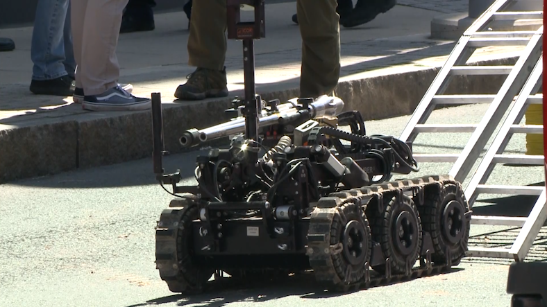 How police are trained, equipped to handle bomb threats