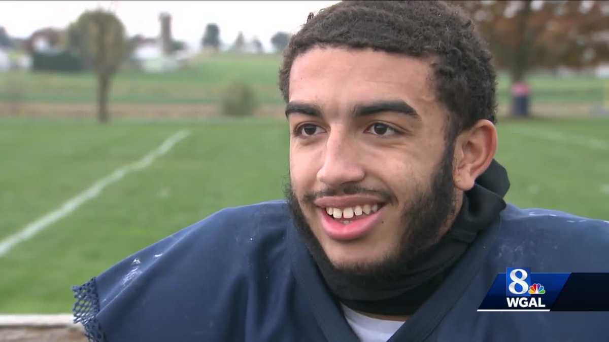 Lancaster County football player's act of kindness makes big impact