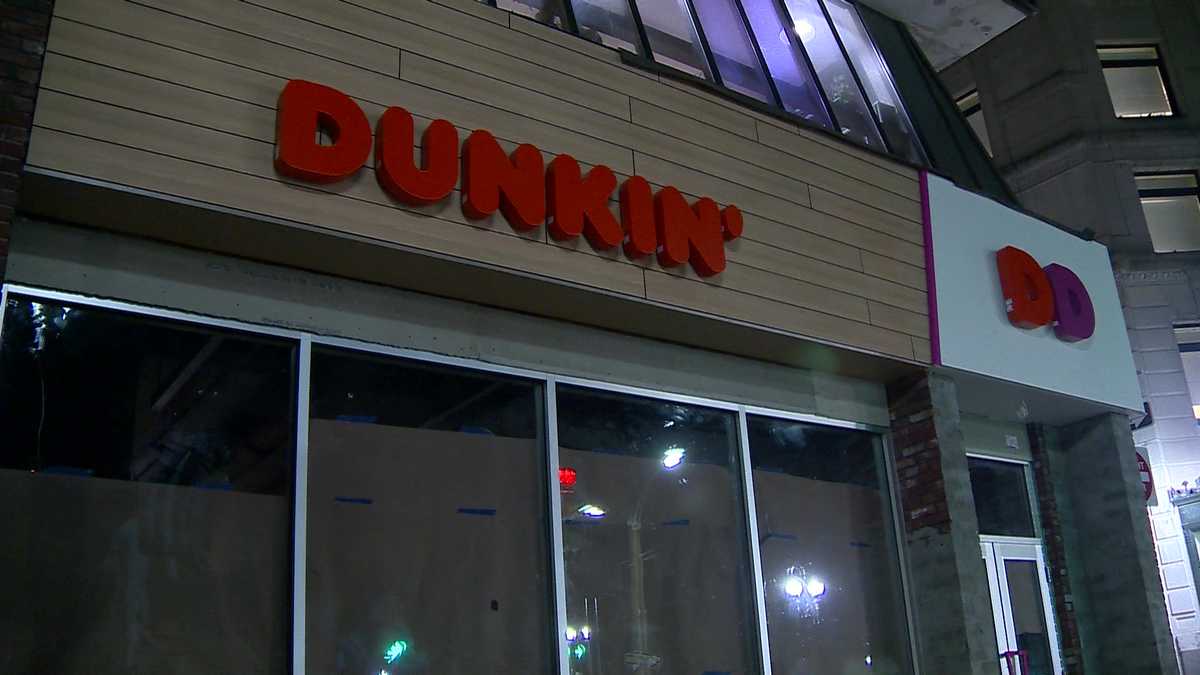 Dunkin’ Donuts opening new re-branded Boston store