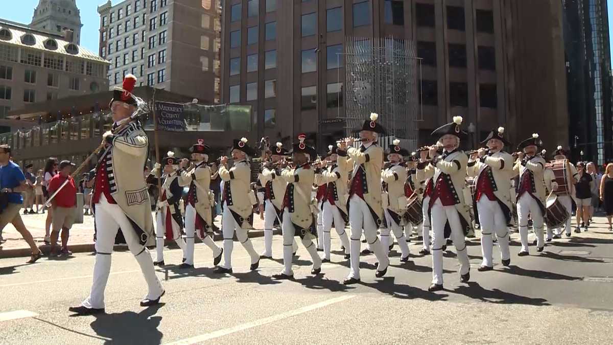 Boston marks July 4 with parade, reading of Declaration of Independence