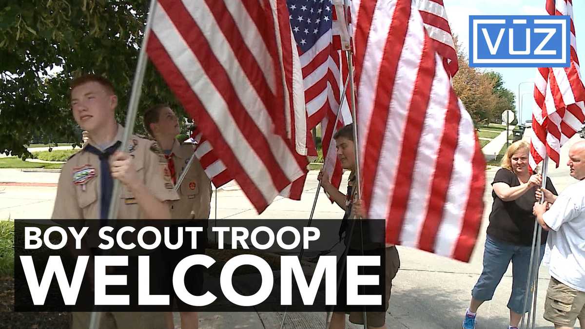Boy Scouts big part of soldier's homecoming