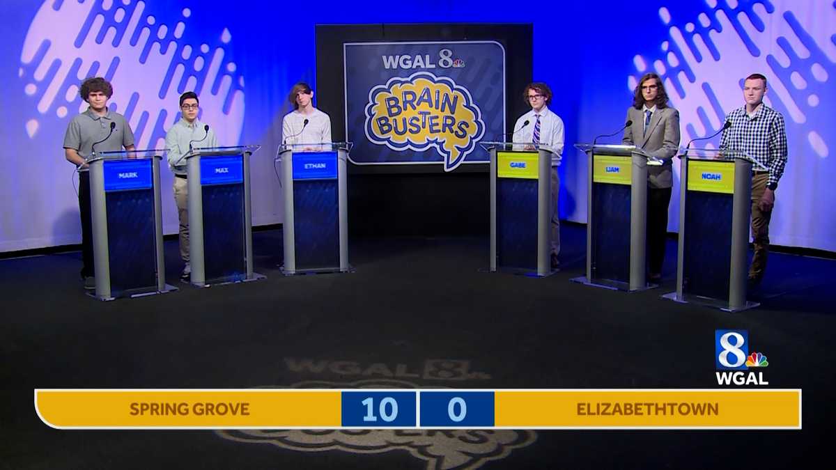 WGAL 8 Brain Busters: Spring Grove vs Elizabethtown