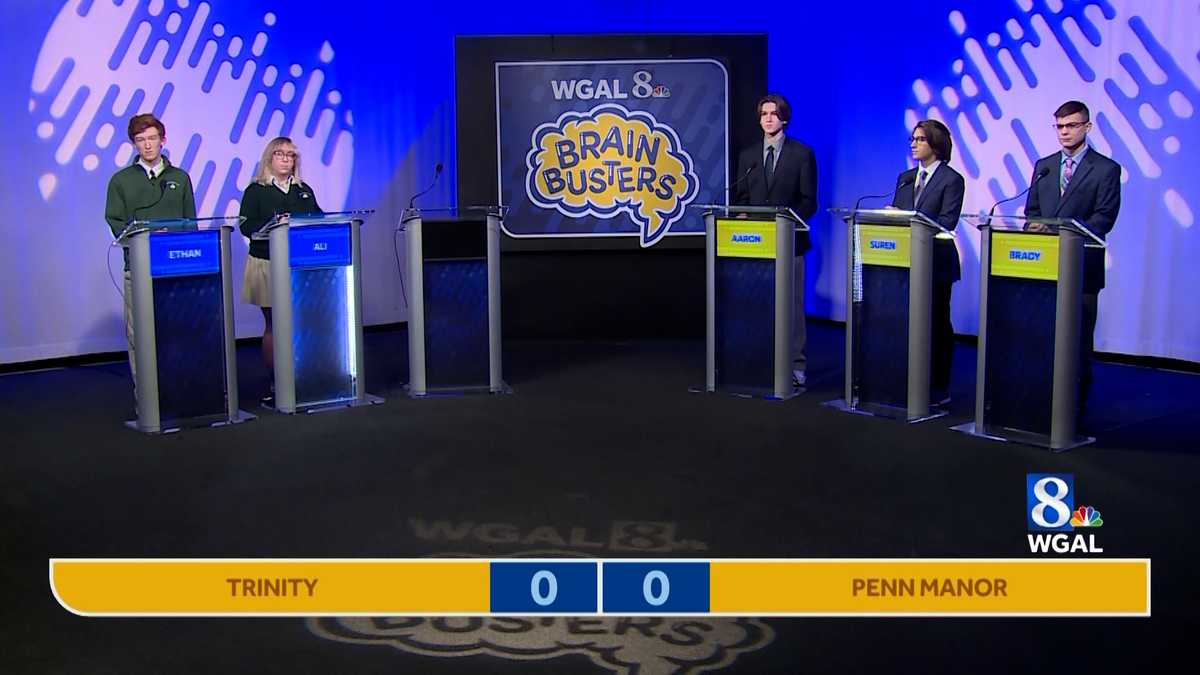 WGAL 8 Brain Busters: Trinity vs Penn Manor