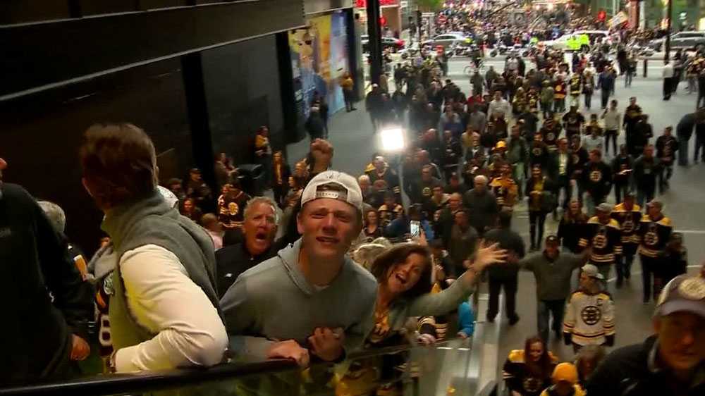 Boston Bruins fans buzzing for Game 2 of Stanley Cup Final