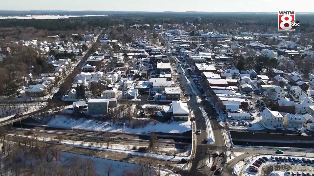 Sky 8: Beautiful views above downtown Brunswick