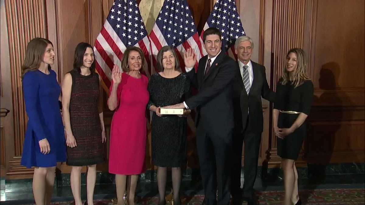 Bryan Steil sworn in as Wisconsin's newest congressman