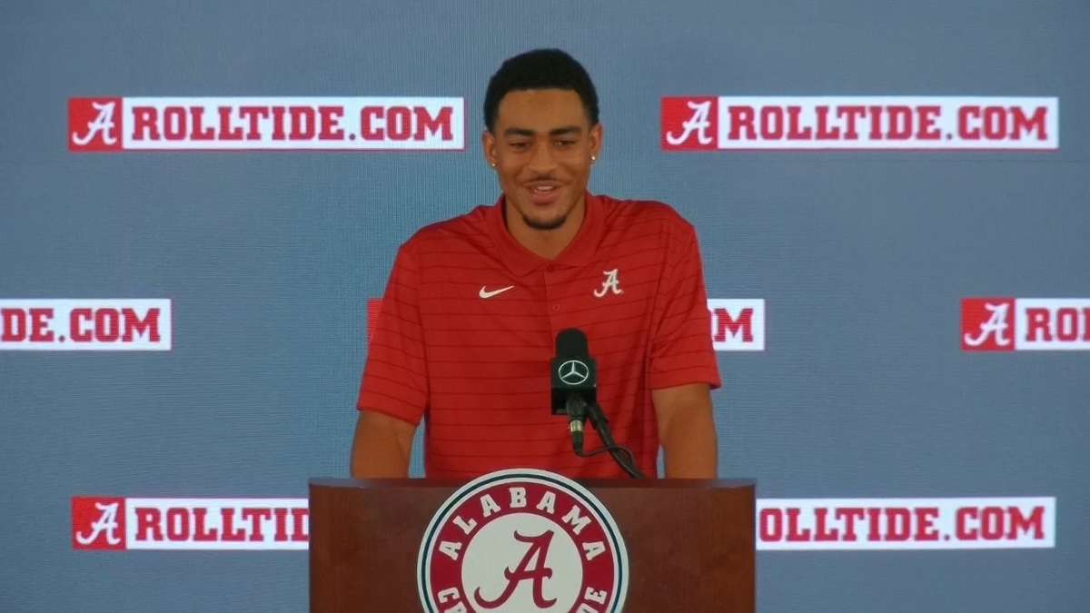 Alabama Bryce Young Q&A with the media