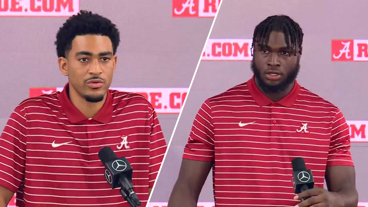 Alabama's Will Anderson, Bryce Young talk Texas game
