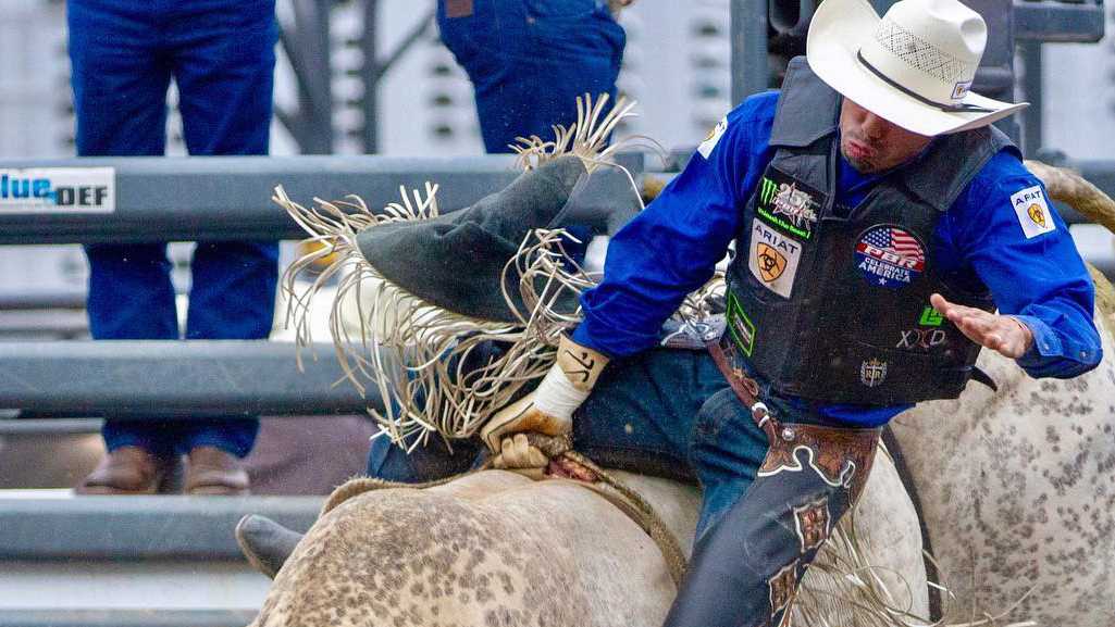WATCH: Bull riding and barrel racing at Salinas rodeo