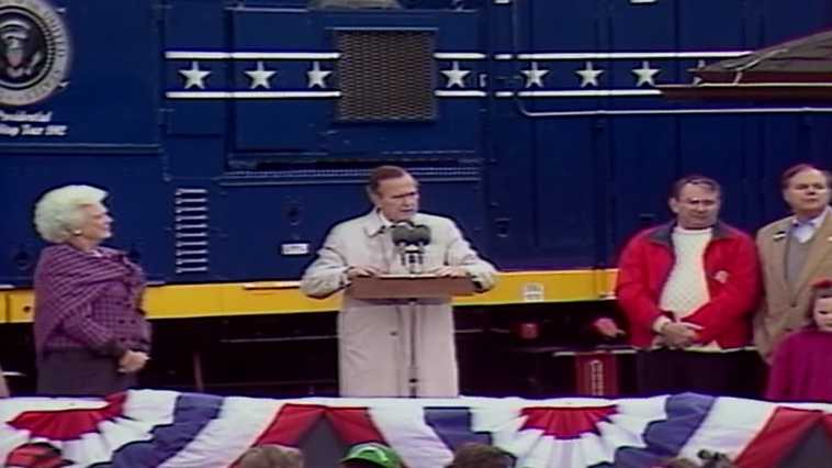 Archives: President George H.W. Bush campaigns in Wisconsin