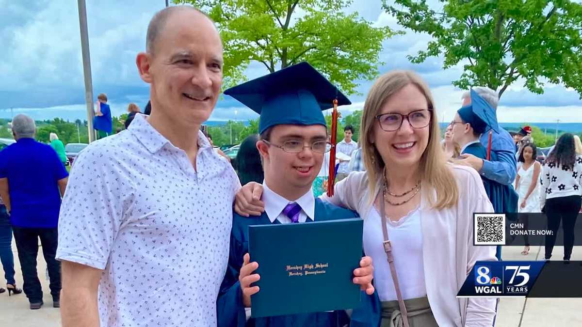 Miracle Child Caden Capitani graduates from high school
