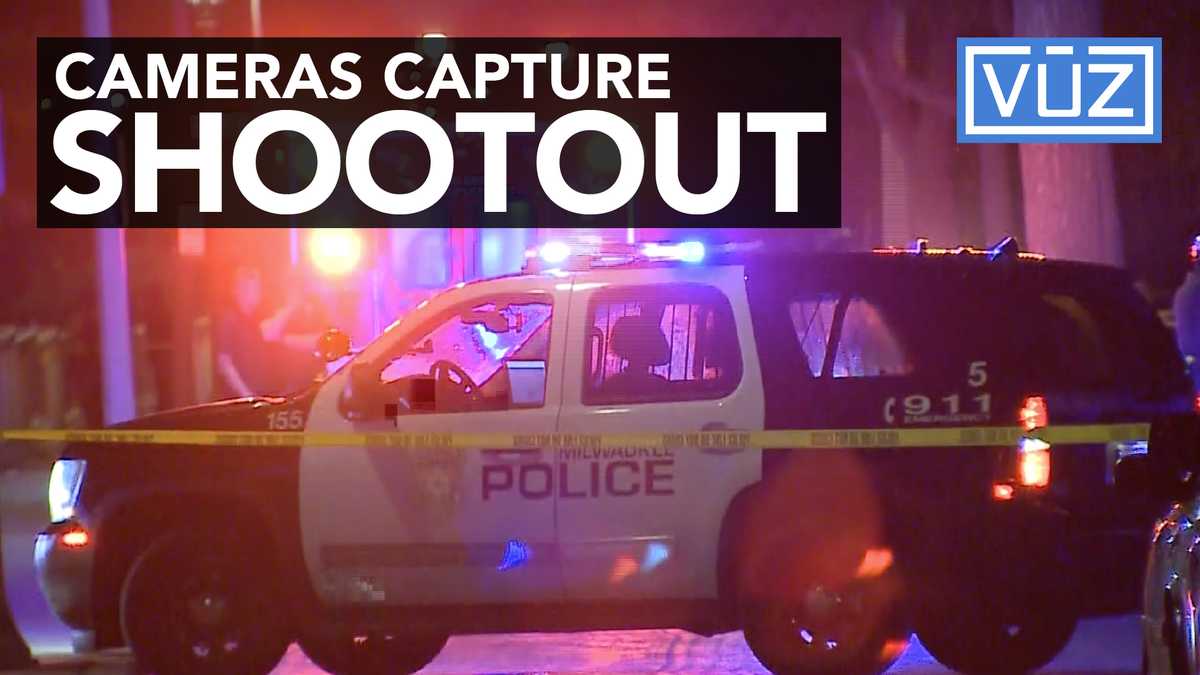 Clear video shows detailed view of shootout