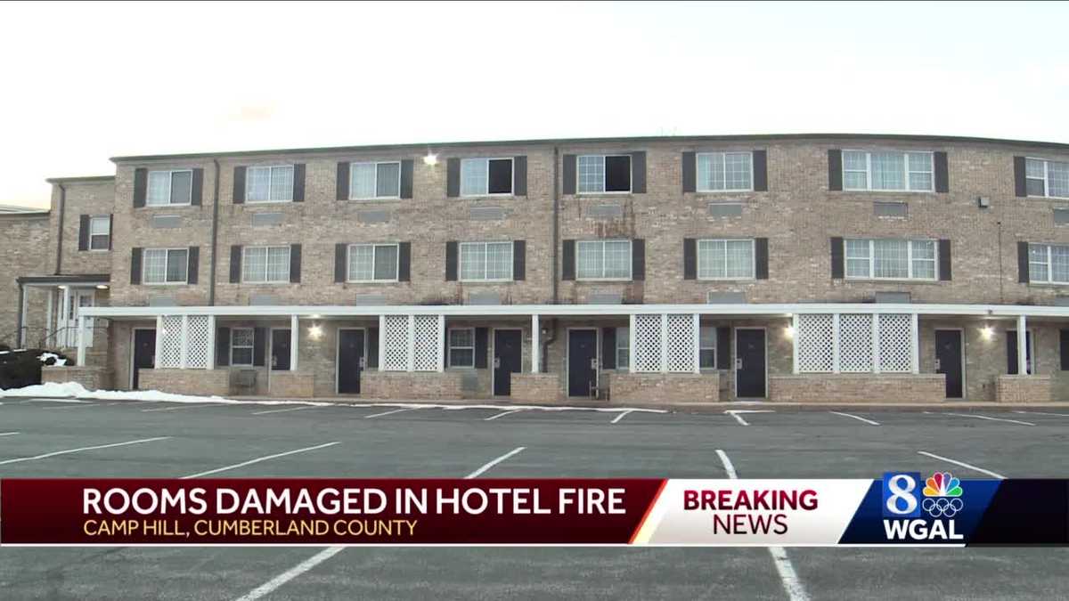 FIRE damages rooms at Radisson Hotel in Camp Hill