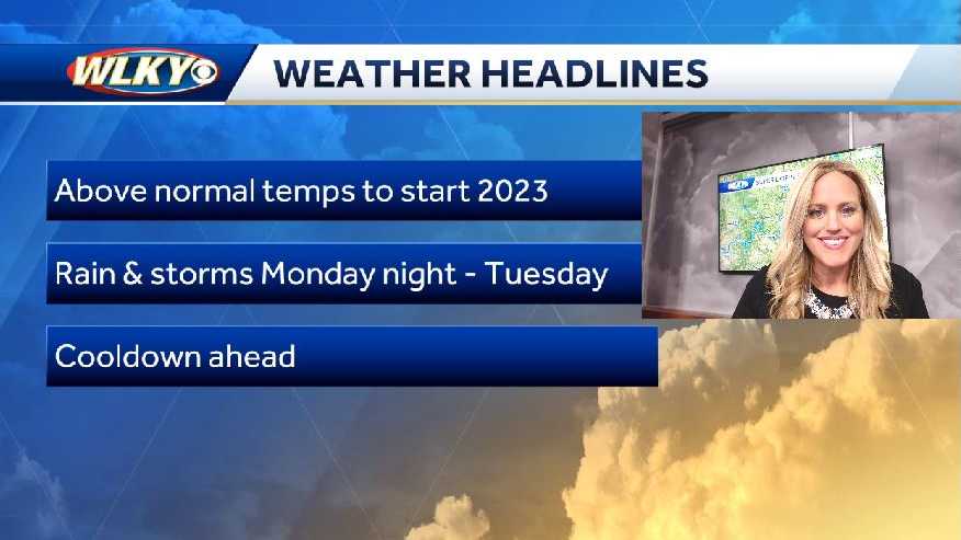 Warmer but wetter weather on the way