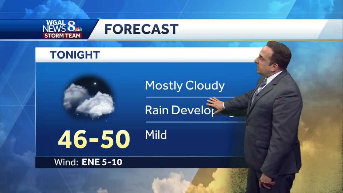 70 degrees today in central Pennsylvania