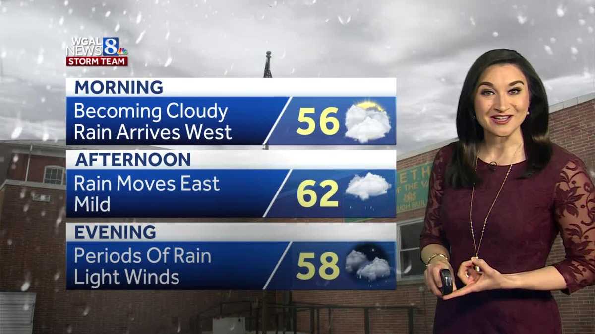 PA. WEATHER: March ends with a rainy day; precipitation could switch to ...