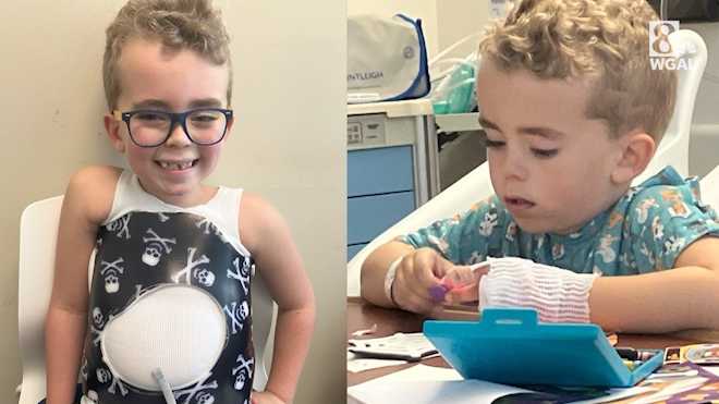 7-year-old Pennsylvania boy has faced multiple medical challenges