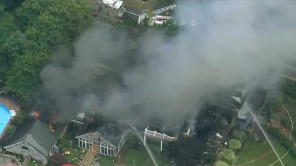 Six people injured in Pa. home explosion, fire