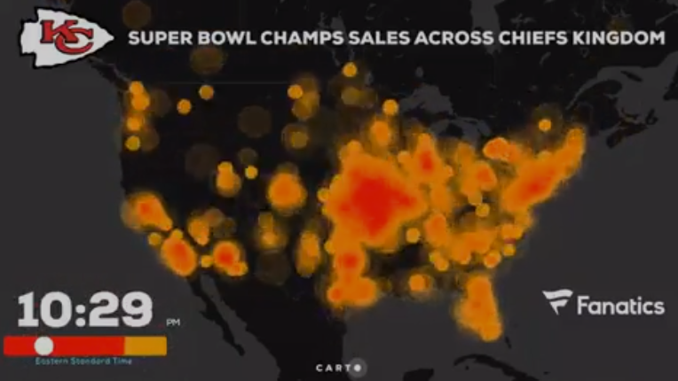 KANSAS CITY CHIEFS: Chiefs gear om pace to become second best-selling ...