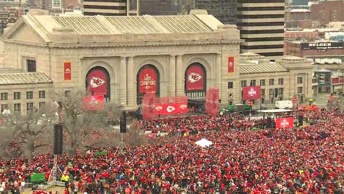 People from around region came to KC to celebrate Chiefs