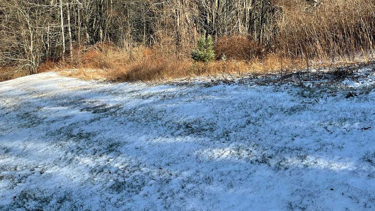 Maine snowfall totals on Christmas Eve 2024