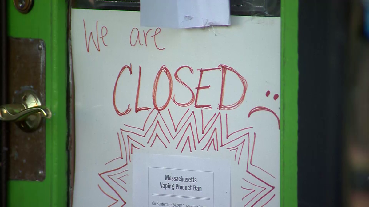 Vape shop owners blame Gov. Baker's ban for financial troubles