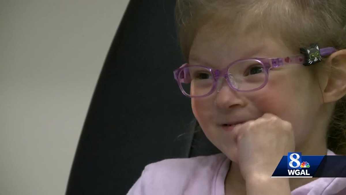 Money raised for Children's Miracle Network helps girl see world around her