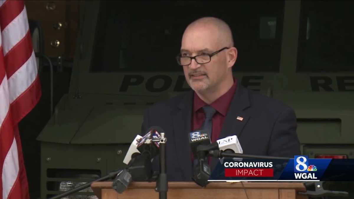 LANCASTER COUNTY OFFICIALS hold coronavirus news conference