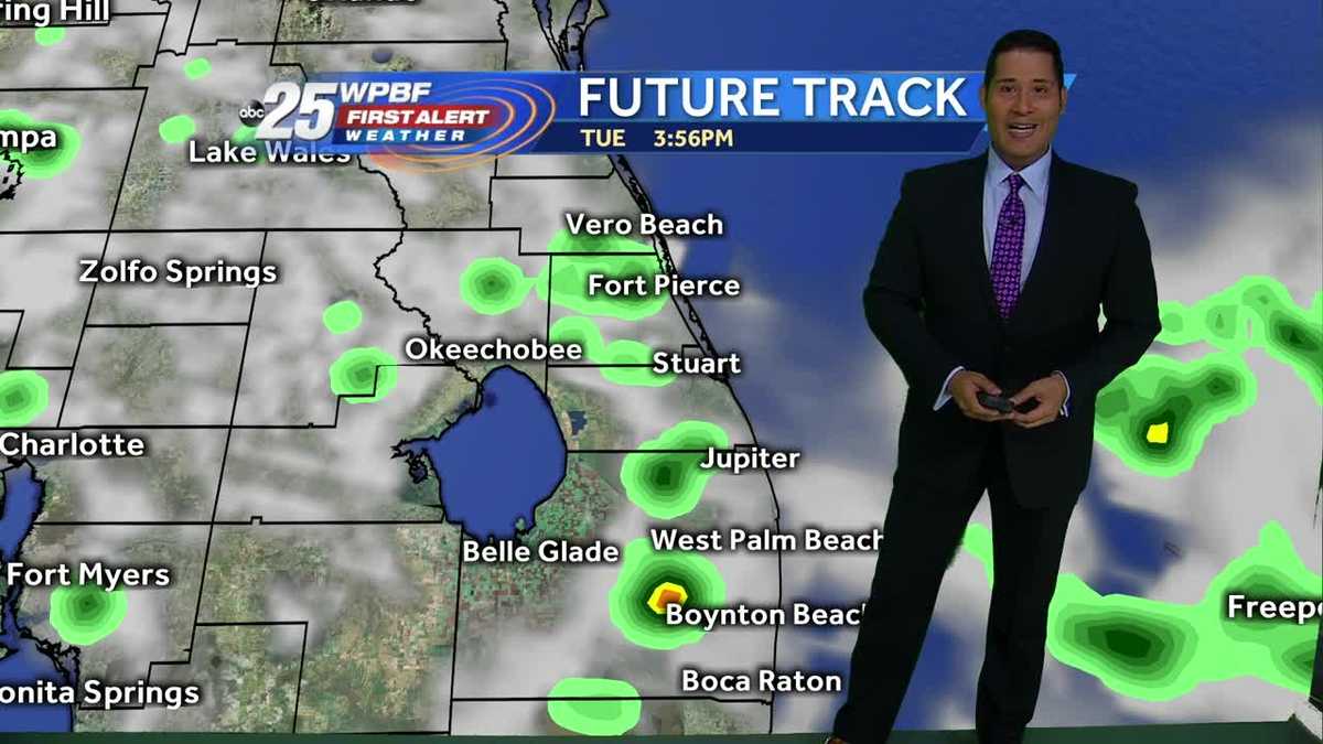 Meteorologist Cris Martinez' updated forecast