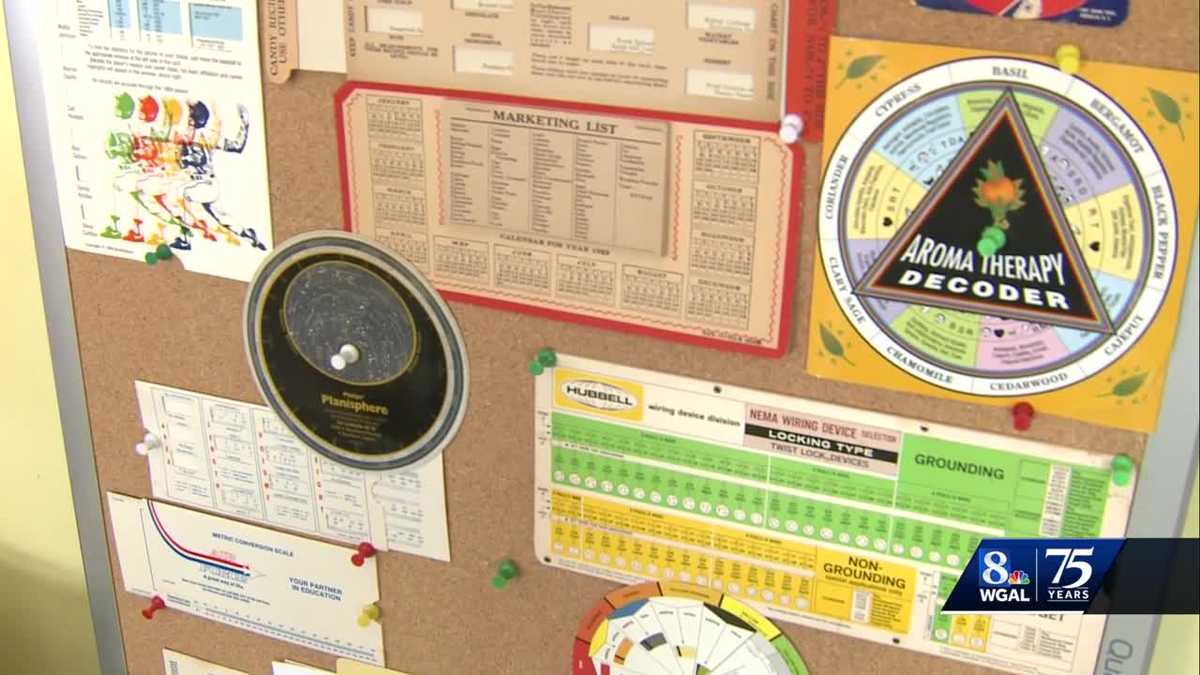 Pennsylvania man holds Guinness World Record for largest slide chart ...