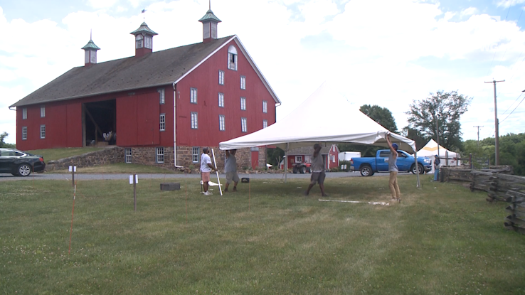 Farm gets ready for Battle of Gettysburg reenactment weekend