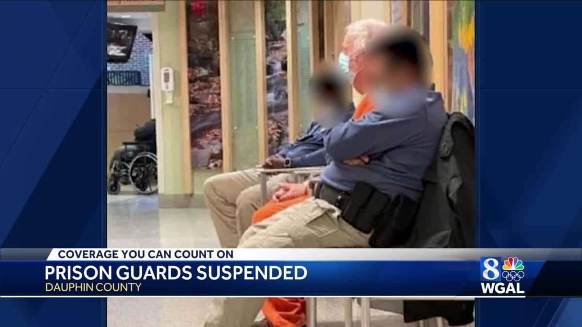 Pa Prison Guards Suspended After Being Caught Sleeping