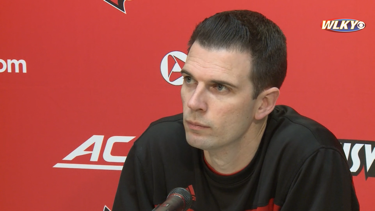 WATCH: David Padgett on UofL's match up with Grand Canyon