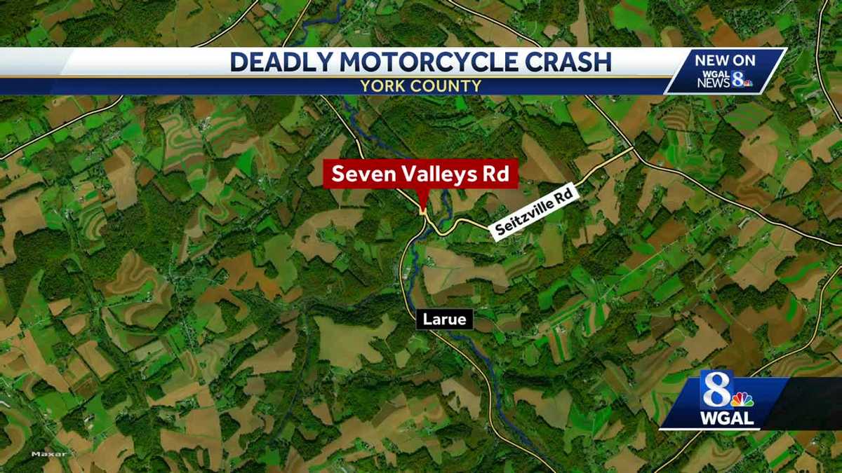 Motorcyclist killed in crash in York County, Pa.